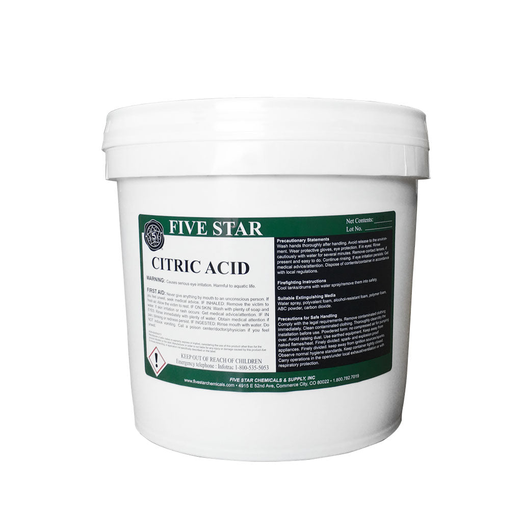 Citric Acid | Additives & Aids | Proof 33 Provisions